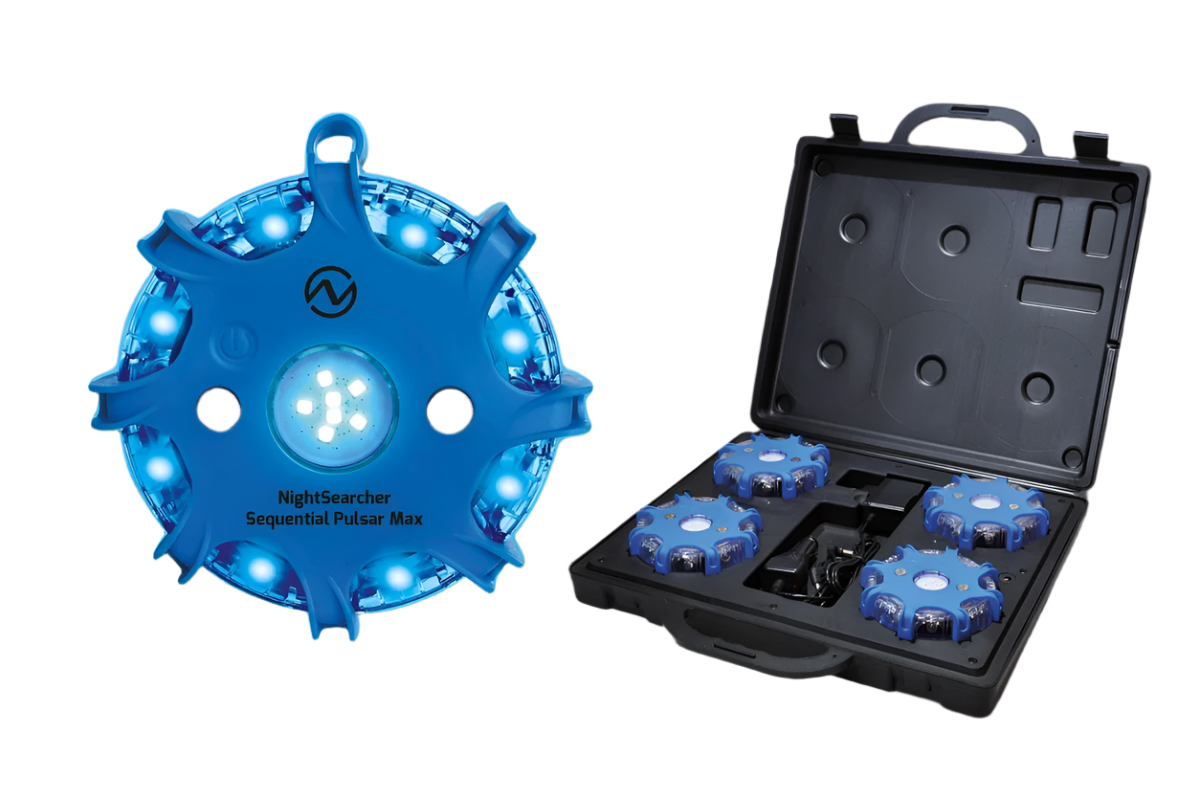 Pulsar Max Sequential | 360º-Ausleuchtung | Wiederaufladbare Warnblink
